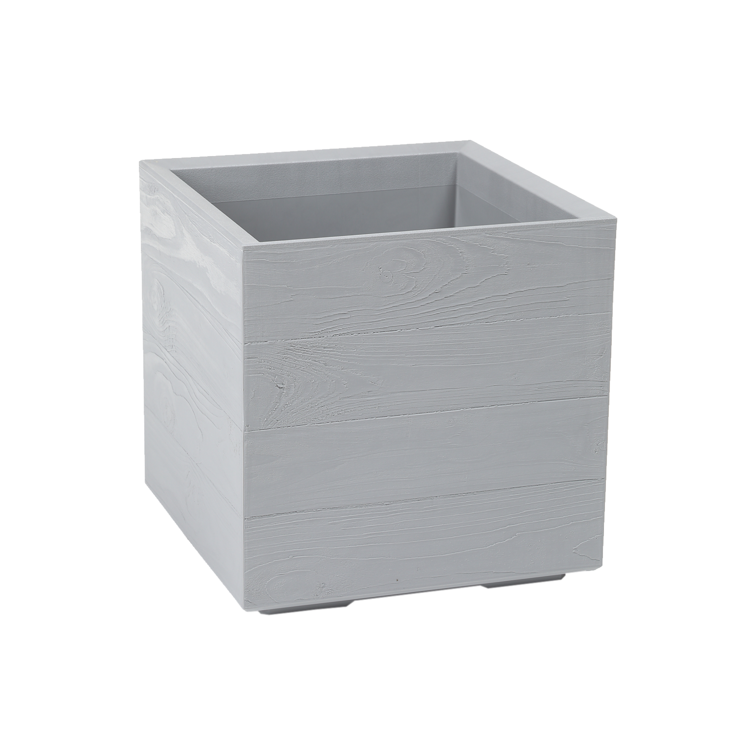 KWIETNIK KARO 400X400MM DESKA RECYCLED SZARY*78916 | Garden \ Osłonki i ...