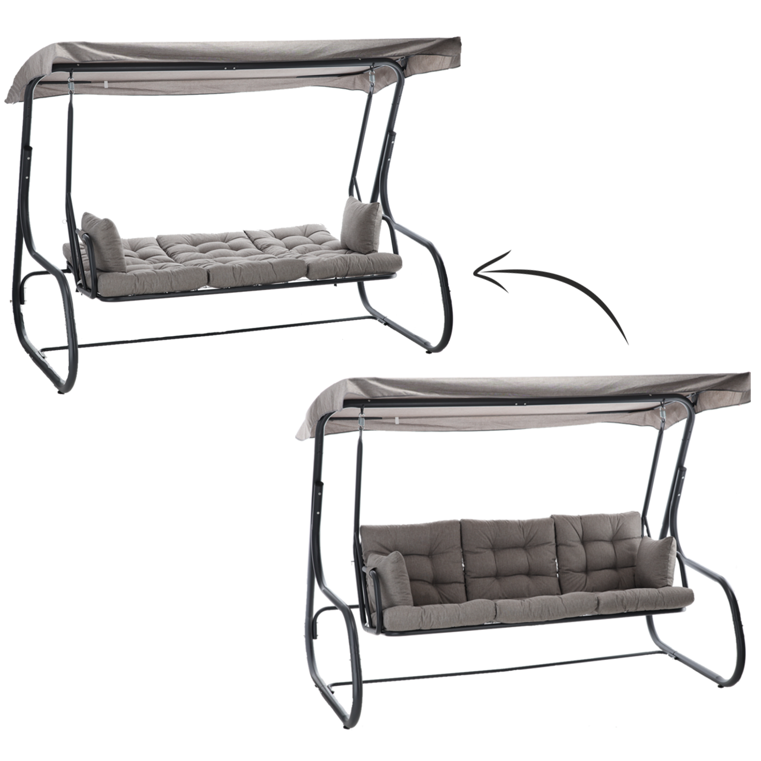 Huśtawki i fotele wiszące | Architektura ogrodowa Chomik Gdów B2B #3